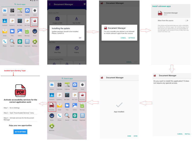 Hydra恶意软件通过Play商店分发,广东亿网通科技有限公司